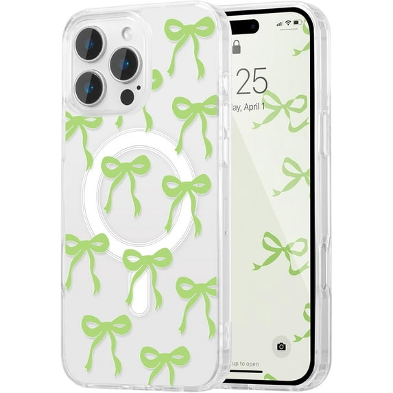 LKYUHGS-Magnetic for iPhone 13 Pro Case, Bow Case Compatible with ...