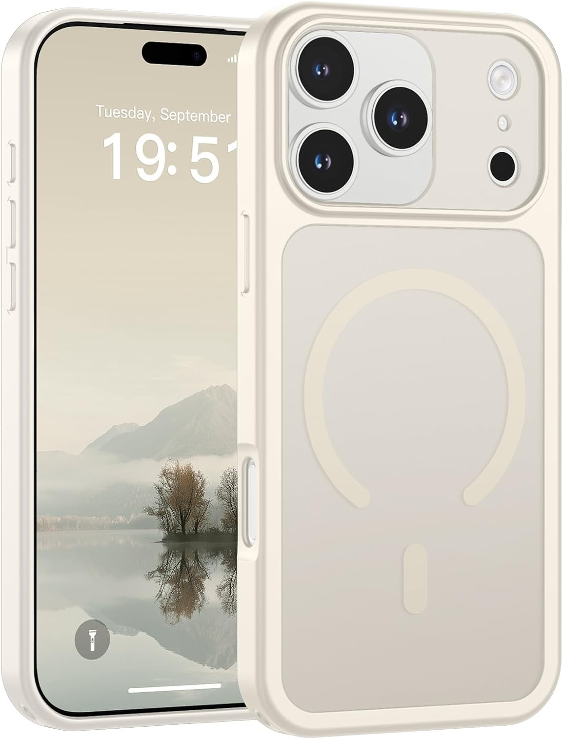 LKYUHGS-Magnetic for iPhone 17 Pro Max Case (Compatible with MagSafe ...