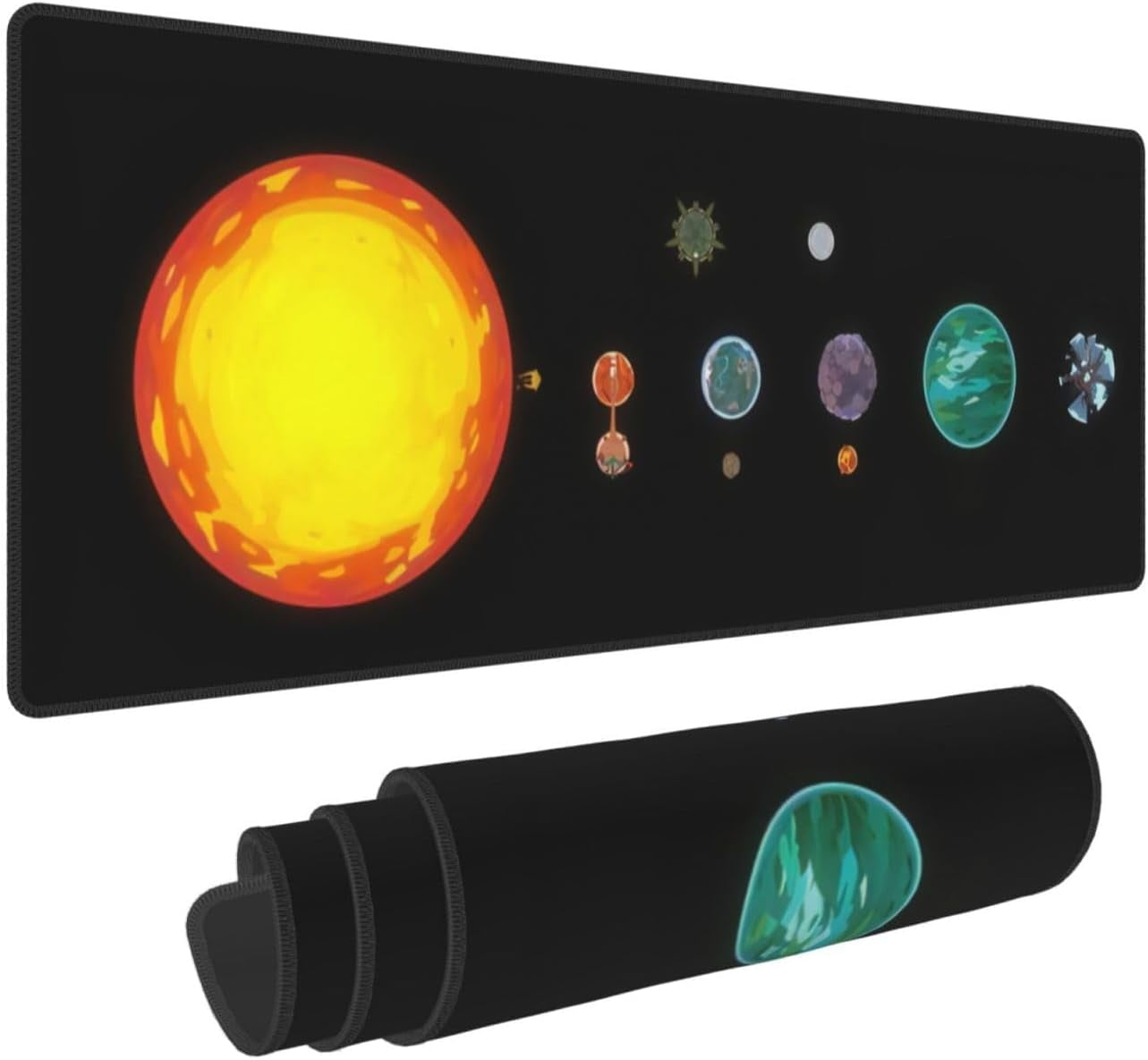 LKYUHGS-Outer Wilds Large Gaming Mouse Pad, 31.5x11.8 inch Extended ...