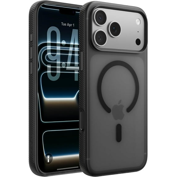 LKYUHGS-for iPhone 17 Pro Case, Grip, MagSafe Compatible w/Anti-Scratch ...