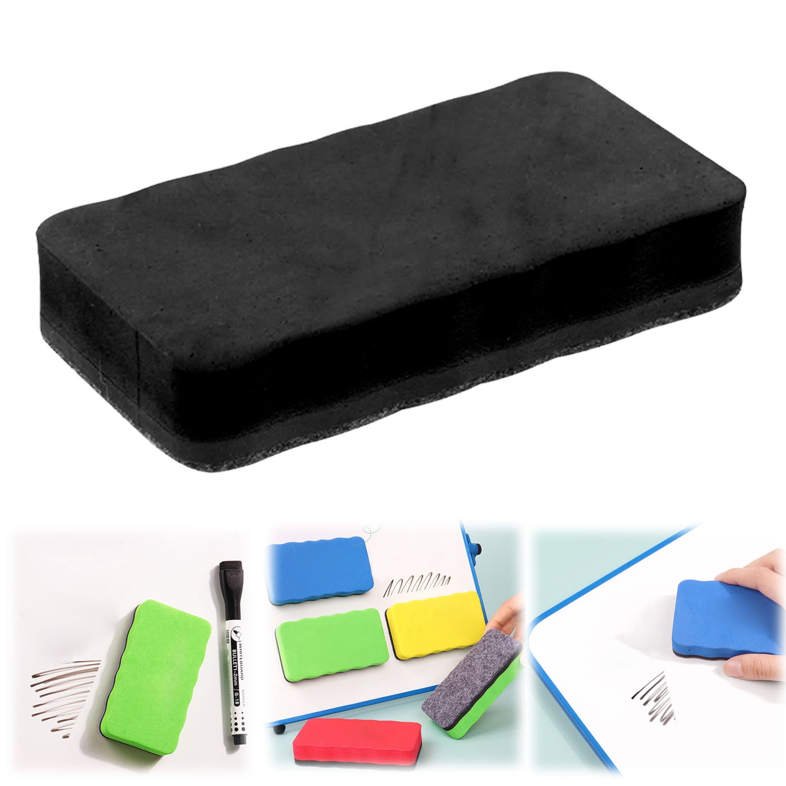LKZQHMC 1 Pack Dry Erase Eraser Magnetic Whiteboard Dry Erase Eraser ...