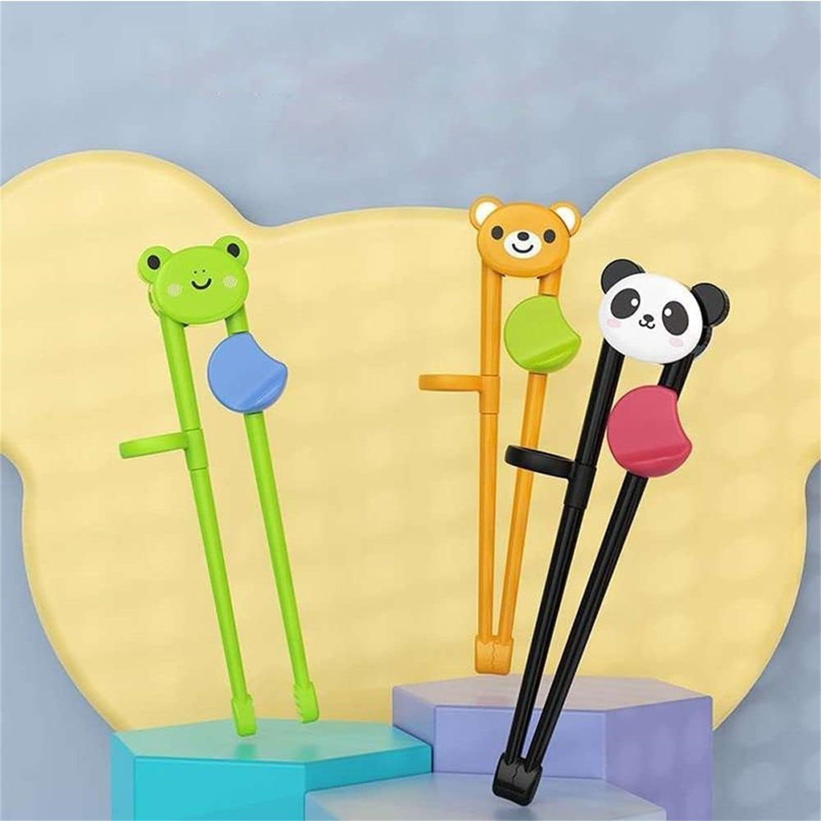 LKZQHMC 1 pcs kid chopsticks, learning chopsticks helper for kids ...