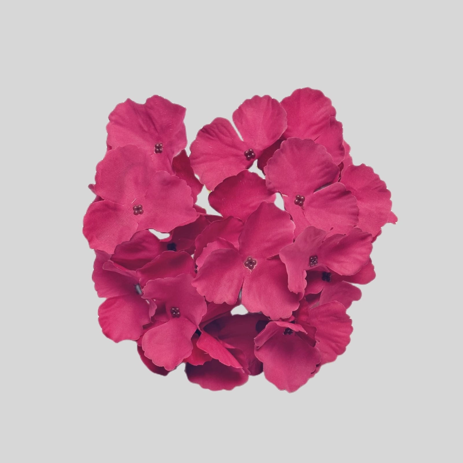 LKZQHMC 1Pcs Faux White Hydrangeas Fake Flowers Artificial Silk ...