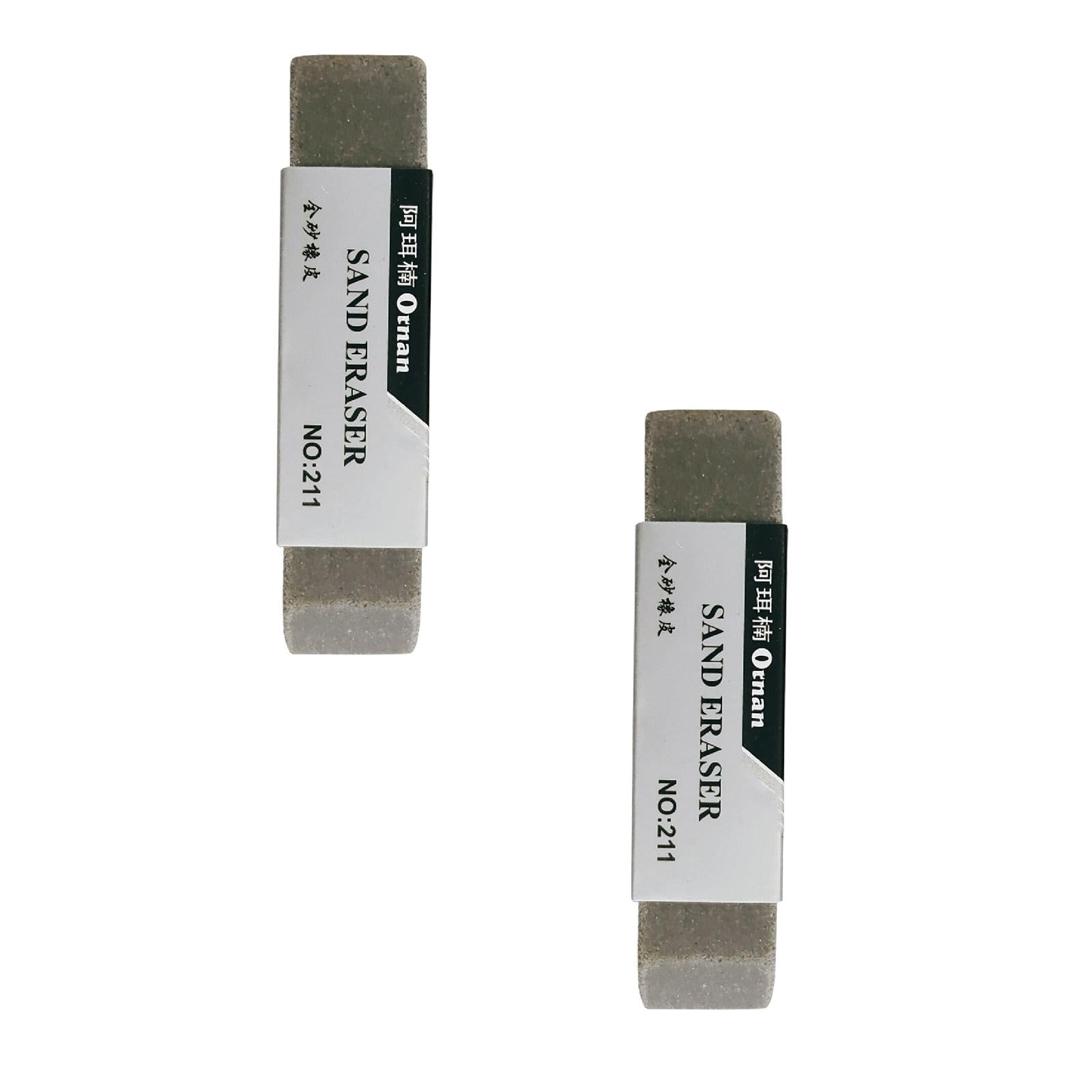 LKZQHMC Erasers (2-Pack), Black Erasers for Clean & Precise Results ...