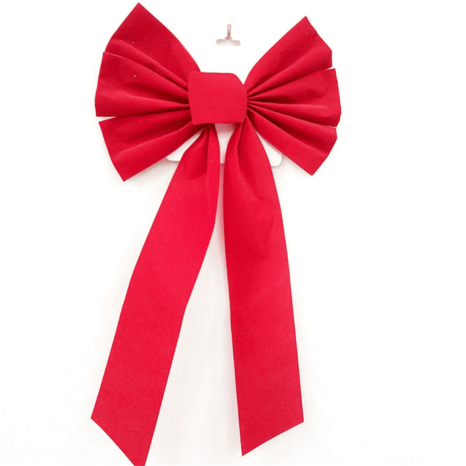 LKZQHMC Red Christmas Bows Large Velvet Bow for Wreaths, Tree, Outside ...