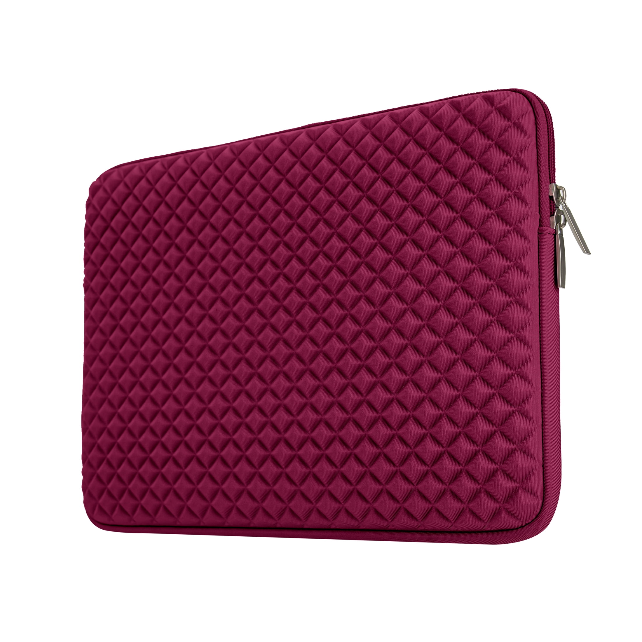 LLAYOO 15 Inch Laptop Sleeve Diamond Foam Shock Resistant Neoprene ...