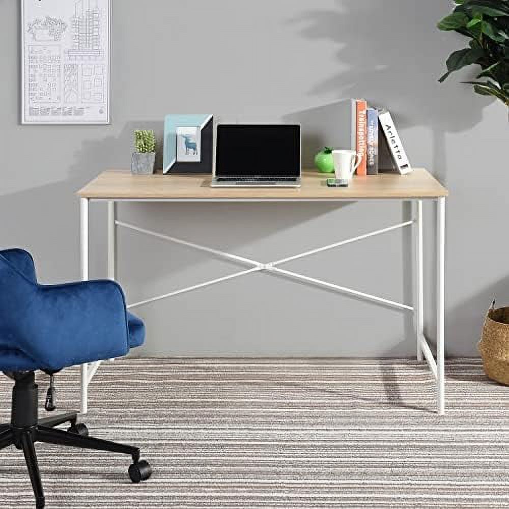 LLBIULife HouseInBox 47 Inch Writing Desk Craft Desks Computer Table ...