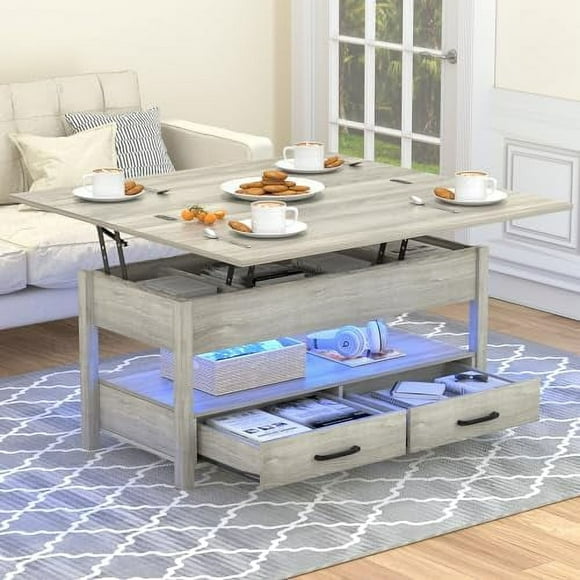 Coffee Table Converts Dining