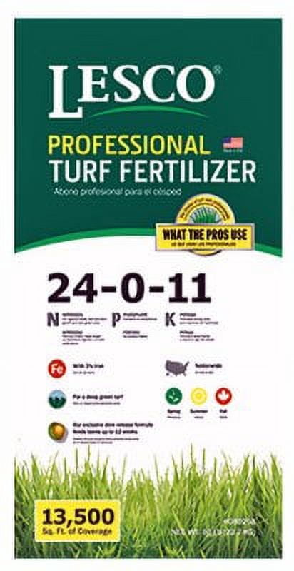 LLC Turf Fertilizer, 24-0-11 Formula, 50-Lbs., 13,500-Sq. Ft. - Walmart.com