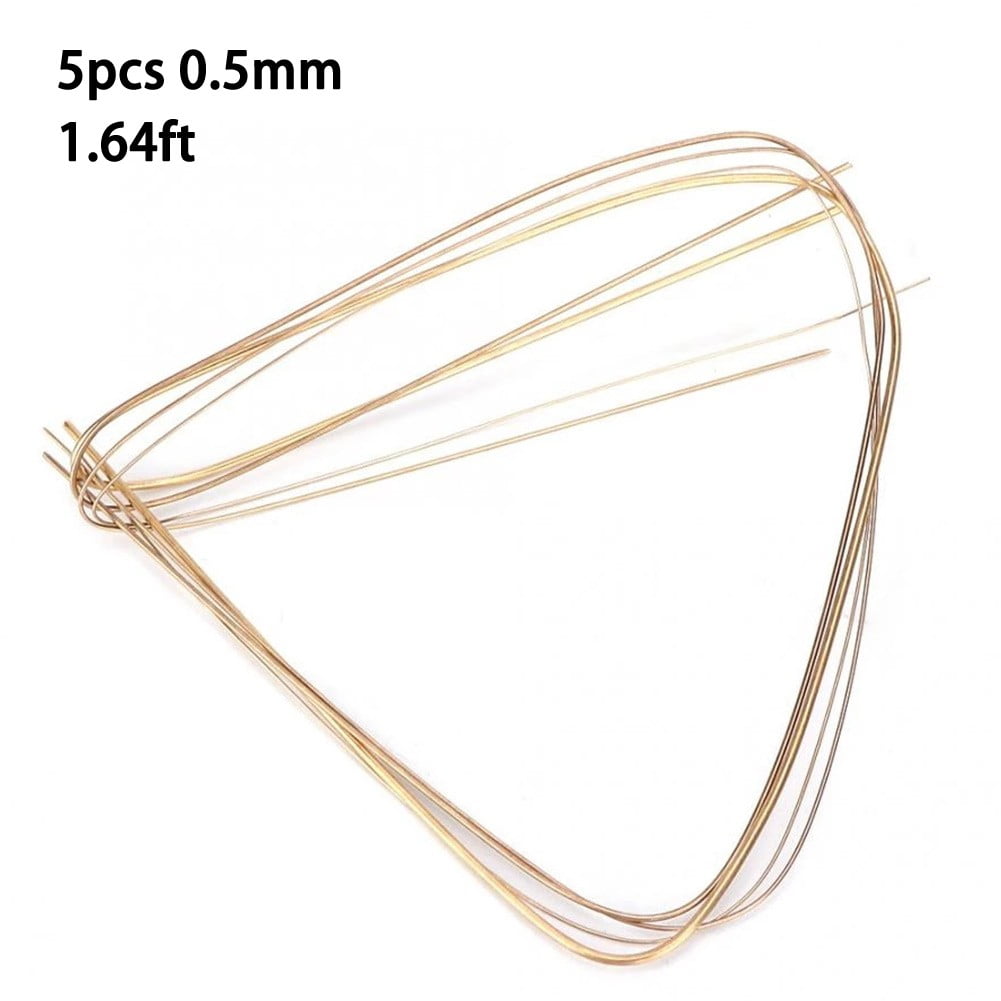 LLDI 1.64ft Silver Welding Rods Gold Soldering Wire Soldering Rods for ...