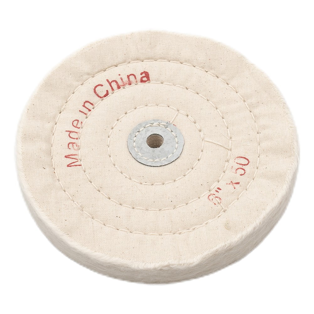 LLDI 150mm Cloth Polishing Buffing Wheel Cleaning Pad Power Angle Bench ...