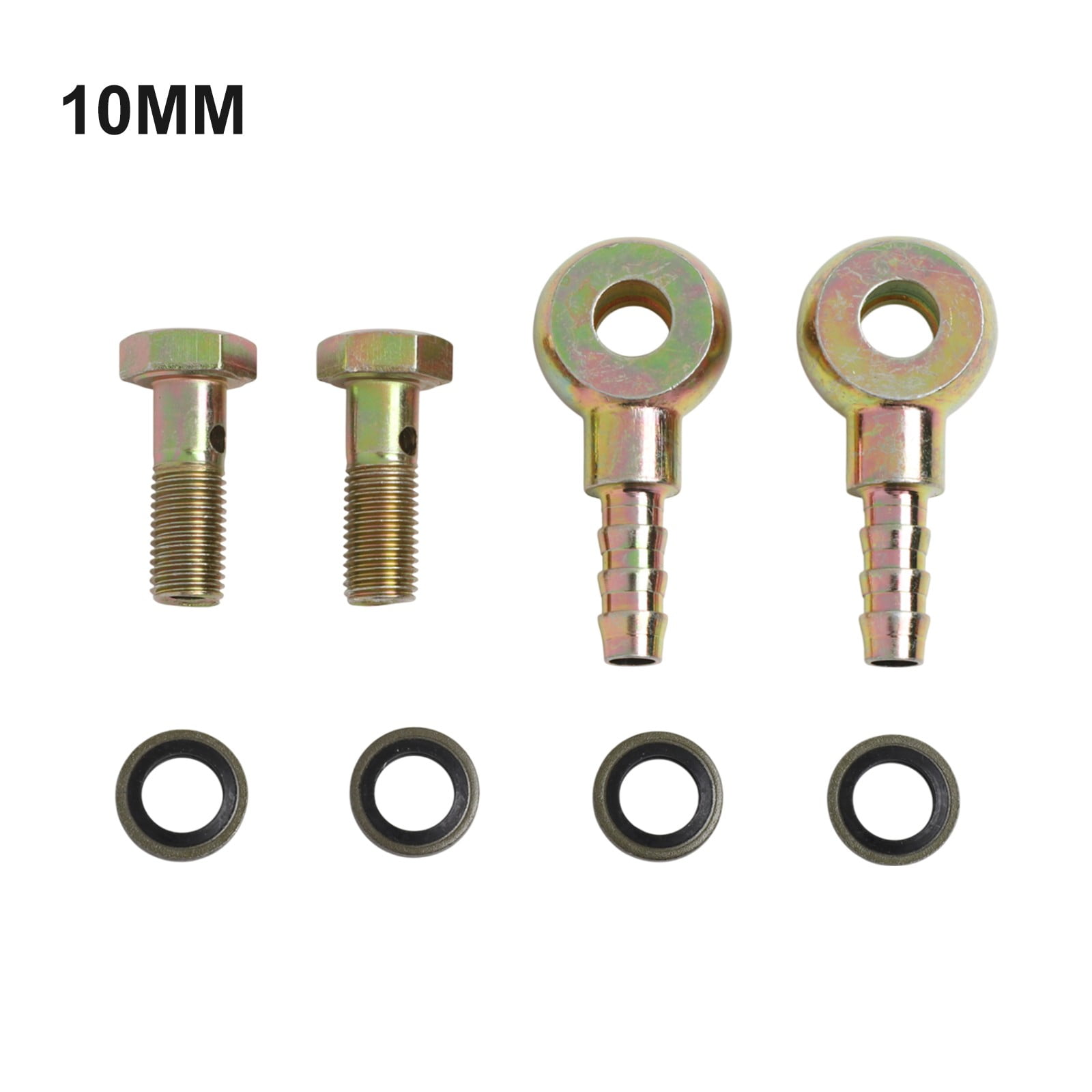 LLDI 2 Sets For Banjo Hose Barb Bolt Fittings Banjo Bolt Washer 10MM ...