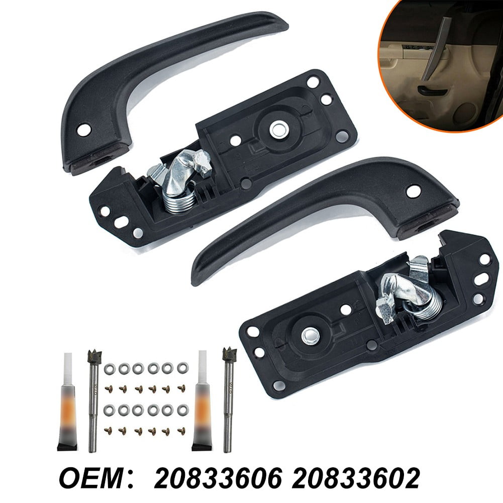 LLDI 20833606 20833602 Inside Door Handle Repair Kit Pair For Silverado ...