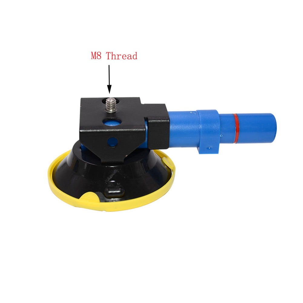 LLDI 3 Inch Concave Vacuum Cup 75mm Heavy Duty Hand Pump Suction Cup M6 ...