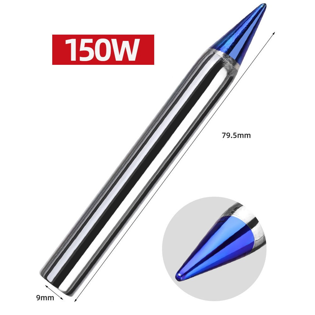 LLDI 30-150W Blue Pointed Welding Tips External Heat Soldering Iron ...