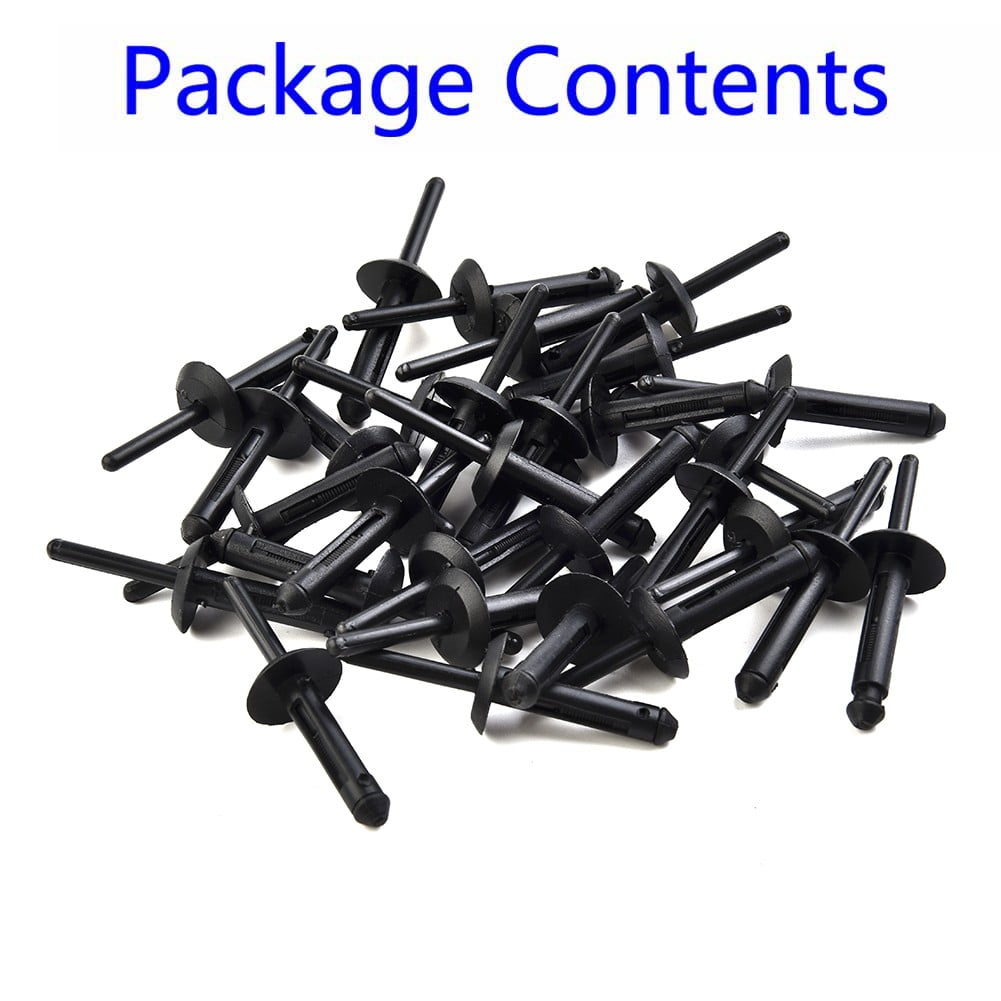 LLDI 30pcs Car Fender Bumper Rivet Clips 34201631 Auto Fasteners Clips ...