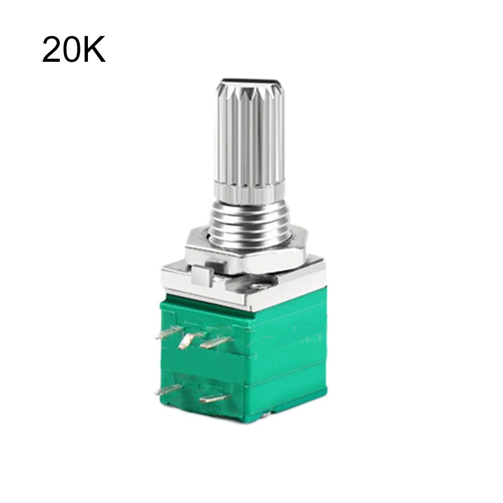LLDI 5PCS RV097NS Potentiometer with Switch Sealed 5PIN Design B1K ...