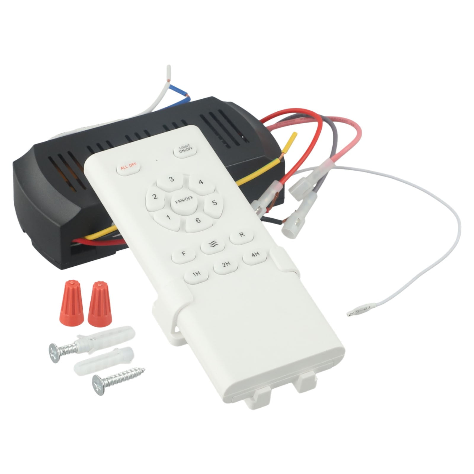 Lldi 6 Speed Remote Receiver Controller Ceiling Fan Light Kit Ceiling Fan Speed Controller Easy