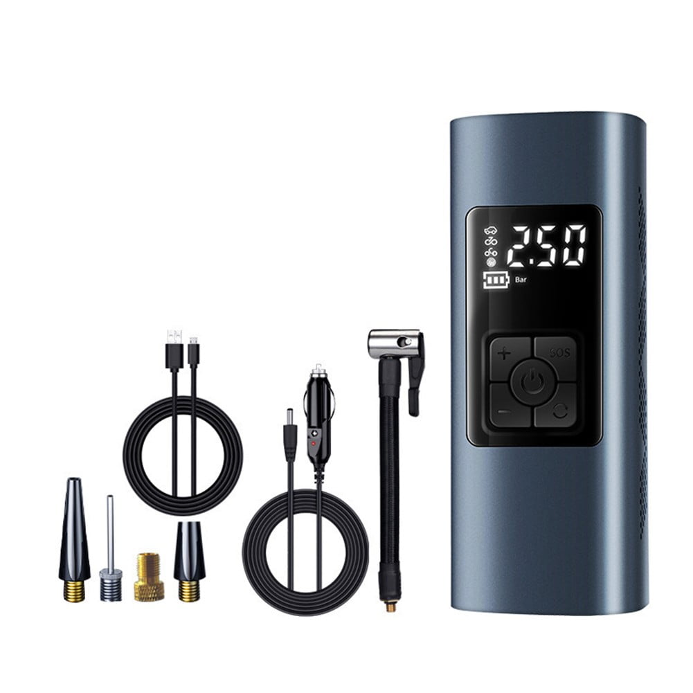 LLDI 6000mAh Car Electrical Air Pump Portable Wireless Compressor Tire ...