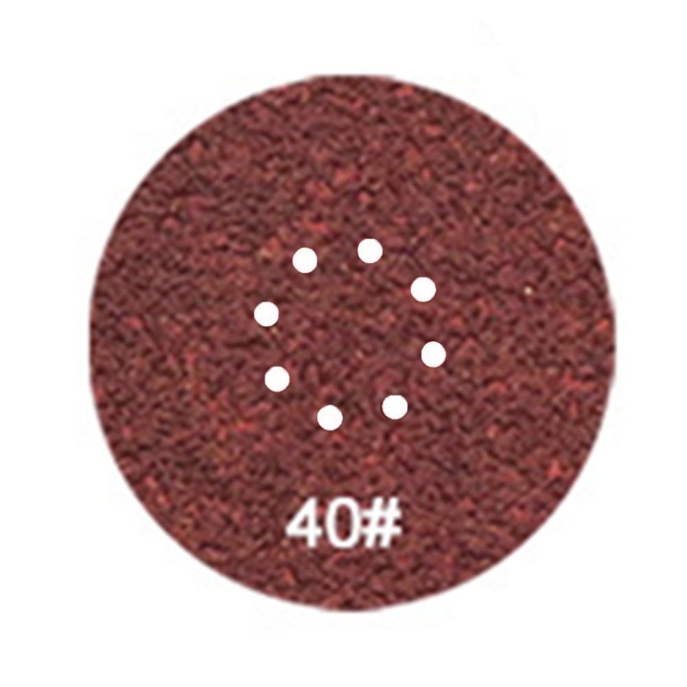 LLDI 9 inch 8 hole Red Sand 225mm Velvet-backed Disc Sandpaper Self ...