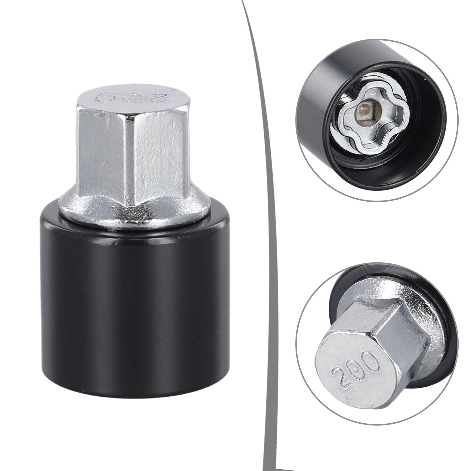 LLDI Anti-Theft Wheel Locking Nut Screw Removal Tool for Saab Vectra ...