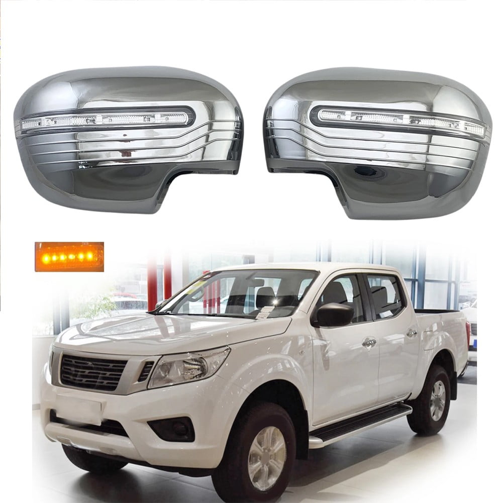 LLDI Chrome Rearview Mirror Covers For Nissan for Navara NP300 D23 15 ...