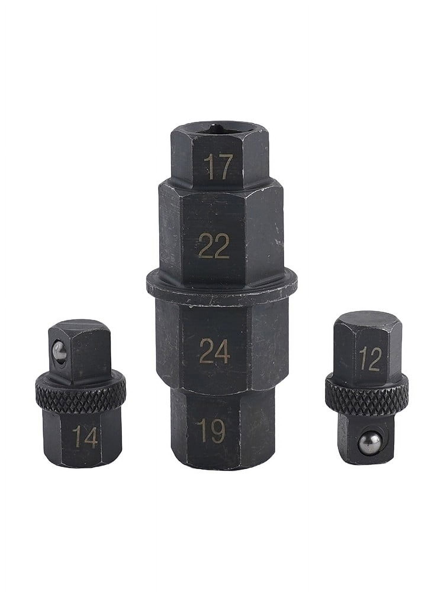 LLDI Motorcycle Fronts Rear Wheel Hex Spindle Driver Removal Axle Tool ...