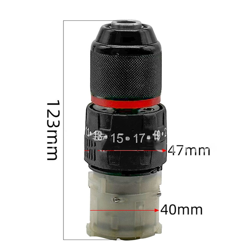 LLDI Replacement Gear Box Impact Drill Gearbox For 12V16.8V21V Power ...