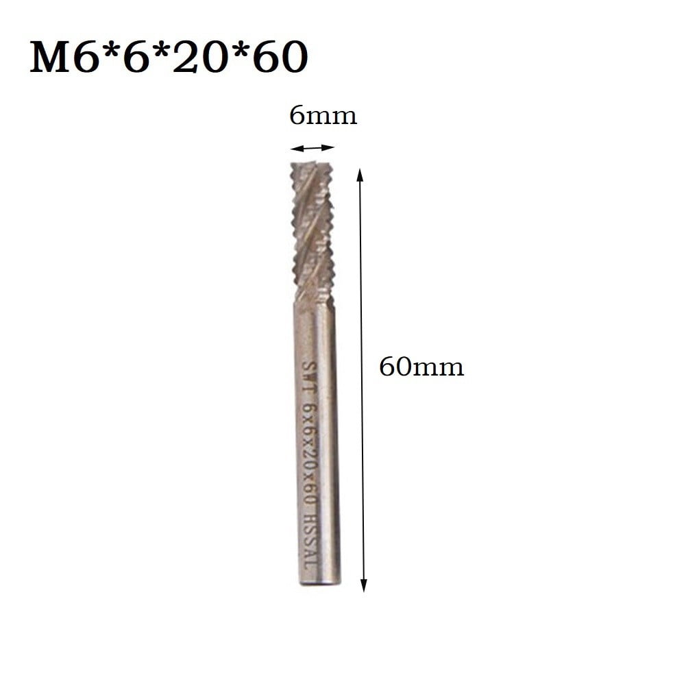 LLDI Solid Carbide 4 flutes CNC end milling Cutter Router Bit for Metal ...