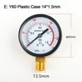 LLDI Y60 0-1.6Mpa 0-230PSI Pool Filter Water Pressure Gauge Meter for Air Compressor - Walmart.com