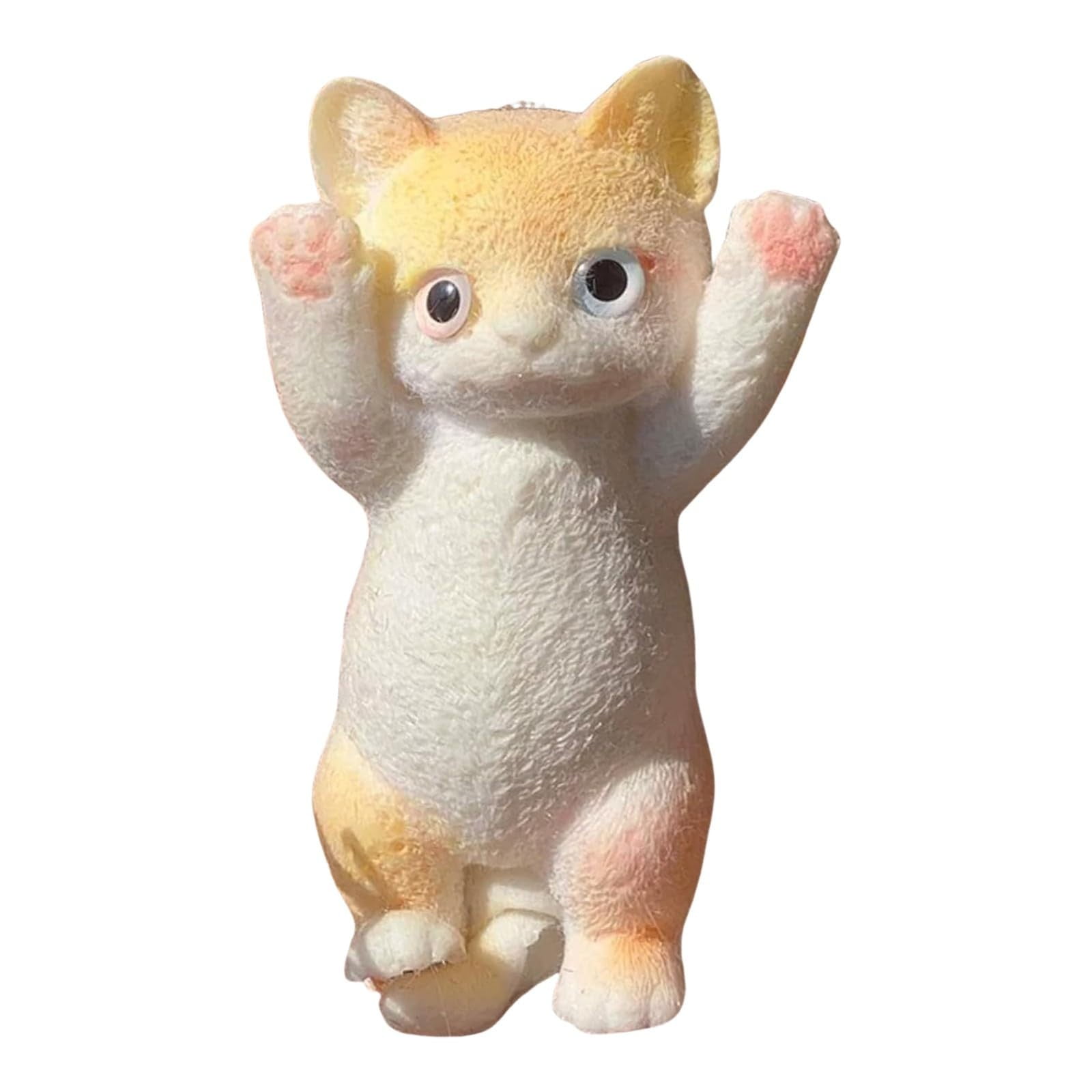 LLDYYDS Cat Taba Squishy Adorable Full Body Cat Squishy ，Realistic Huge ...