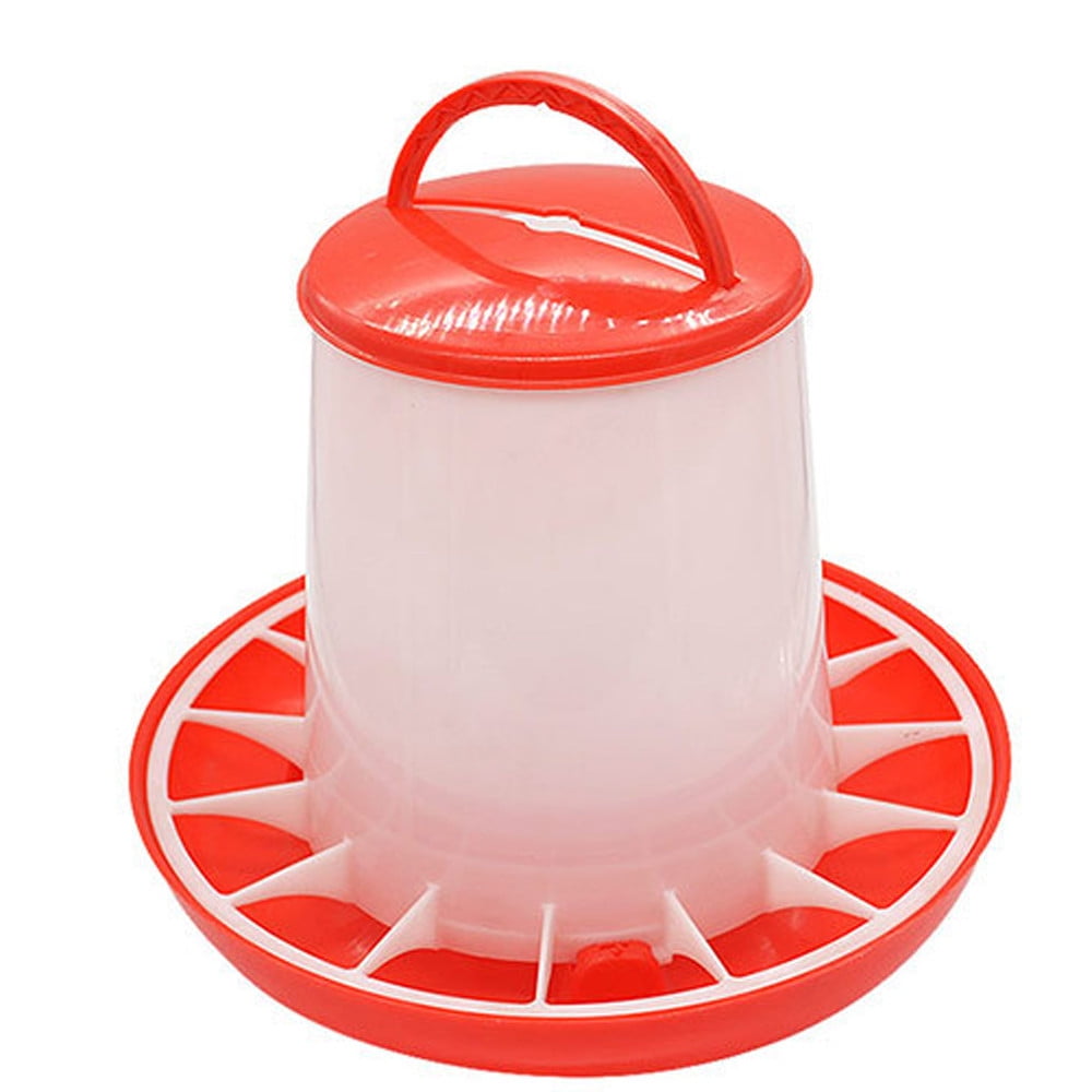 LLDYYDS Chick Feeder and Waterer Set, 1L Baby Chicken Waterer Feeder ...