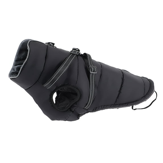 LLDYYDS Dog Winter Coat Waterproof Dog Down Jacket with Harness Warm ...