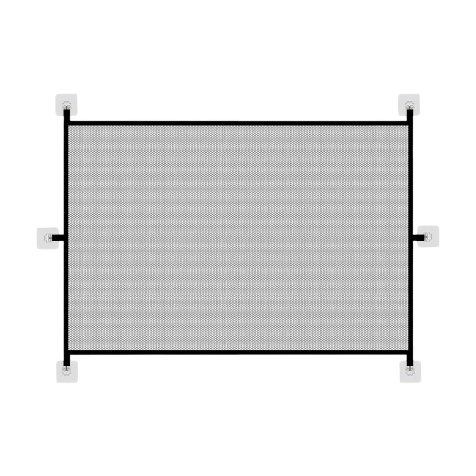 LLDYYDS Retractable Stair Gate, Portable Mesh Stair Gate Indoor, Cat ...