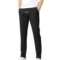 DARESAY Men's 3-Pack Quick-Dry Joggers with Elastic Waist and Side ...