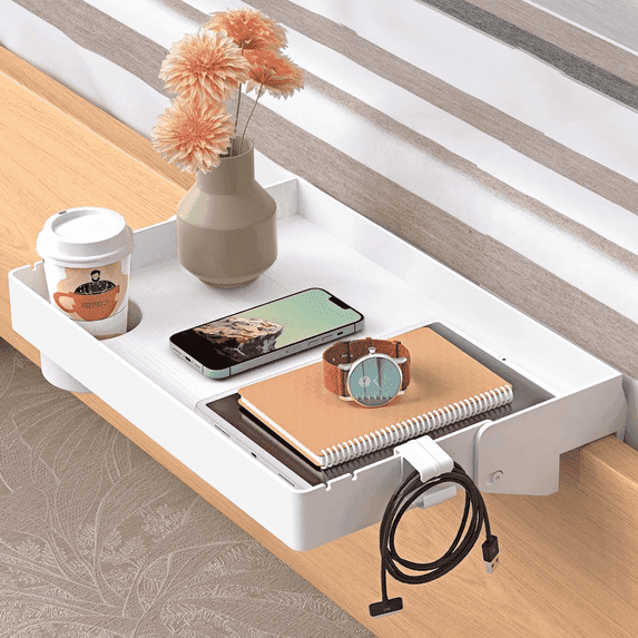 LLMRR Bedside Shelf, Foldable Bunk Bed Shelf, Attachable Bedside Table ...