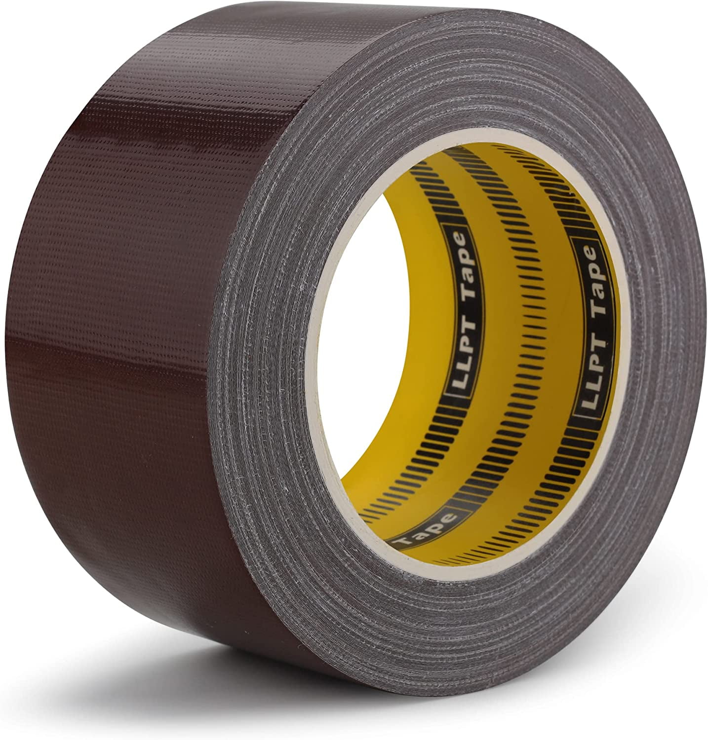 LLPT Heavy Duty Duct Tape 2.36 Inch x 108 Ft, Hand Tearable, Dark Brown ...