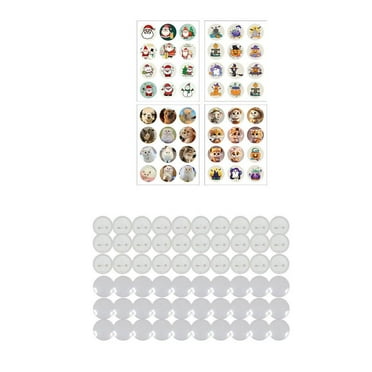 25MM-75MM Badge Pin Button Maker Machine, Replaceable DIY Badge Maker ...