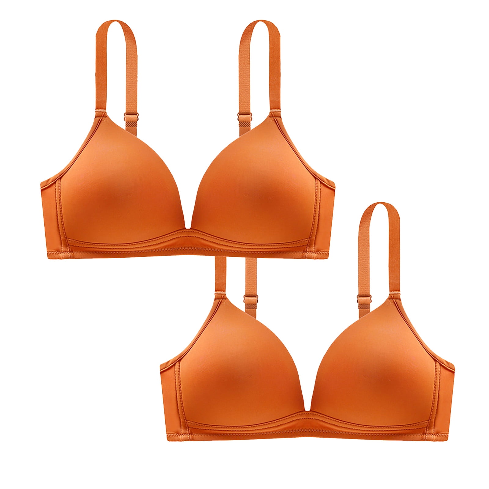 LLYWEY Full-Coverage Bras on Clearance Wireless Padded Bras Women ...