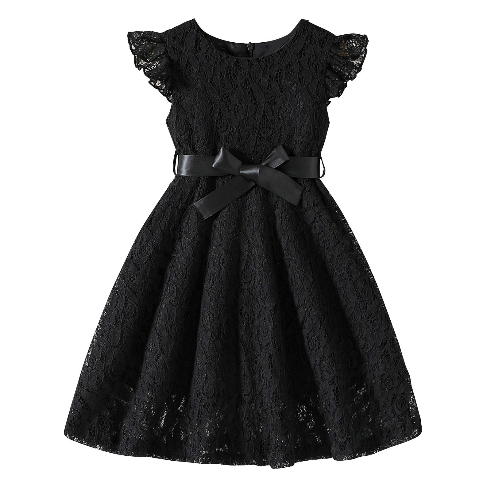 LLYWEY Toddler Girls Lace Dresses - Baby Girl Elegant Dress - Kids ...