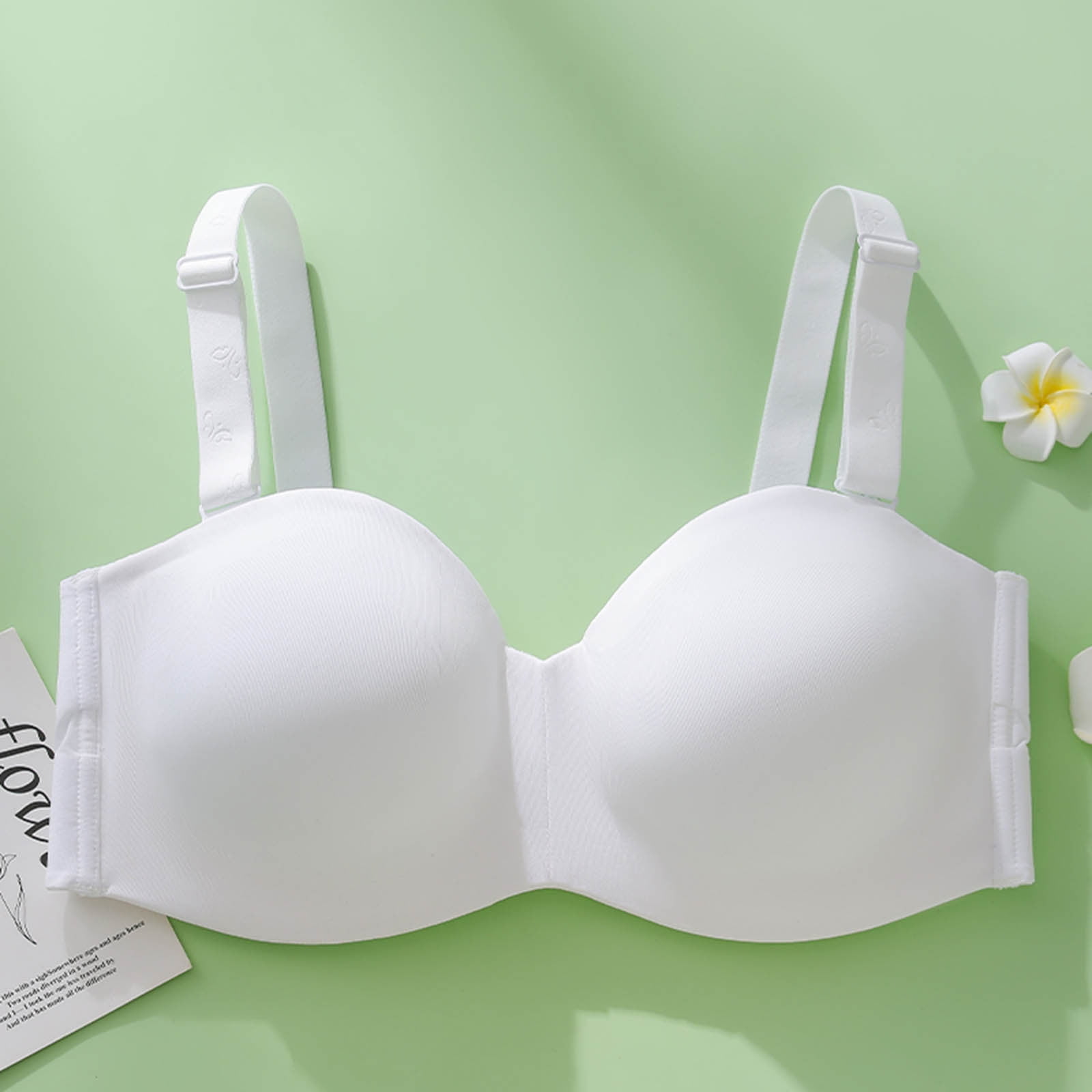 LLYWEY Womens Plus Size Bras Clearance Racerback Sports Bras Women ...