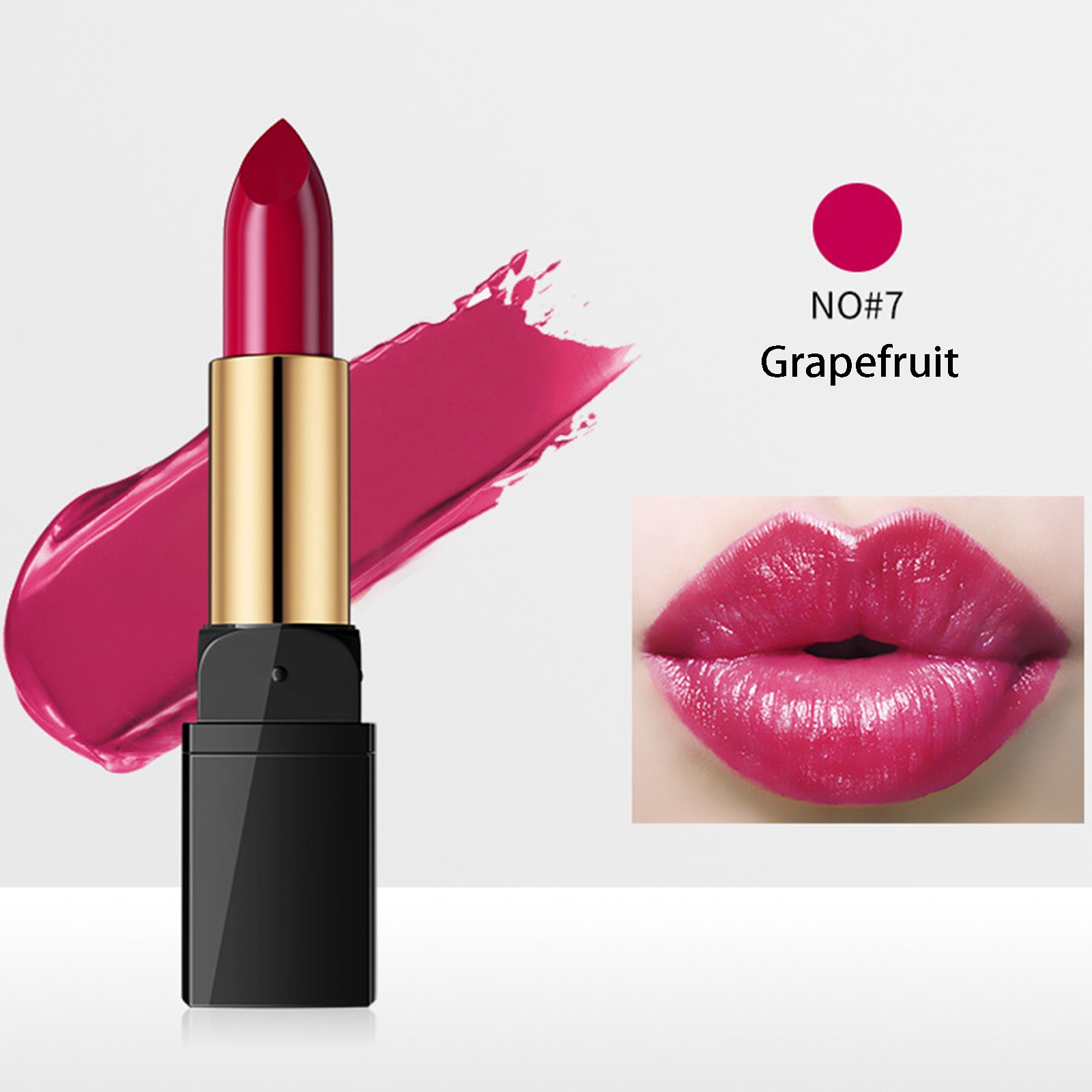 INTEROOKIE Diamond Phantom Shiny Matte Metal Lipstick - Walmart.com