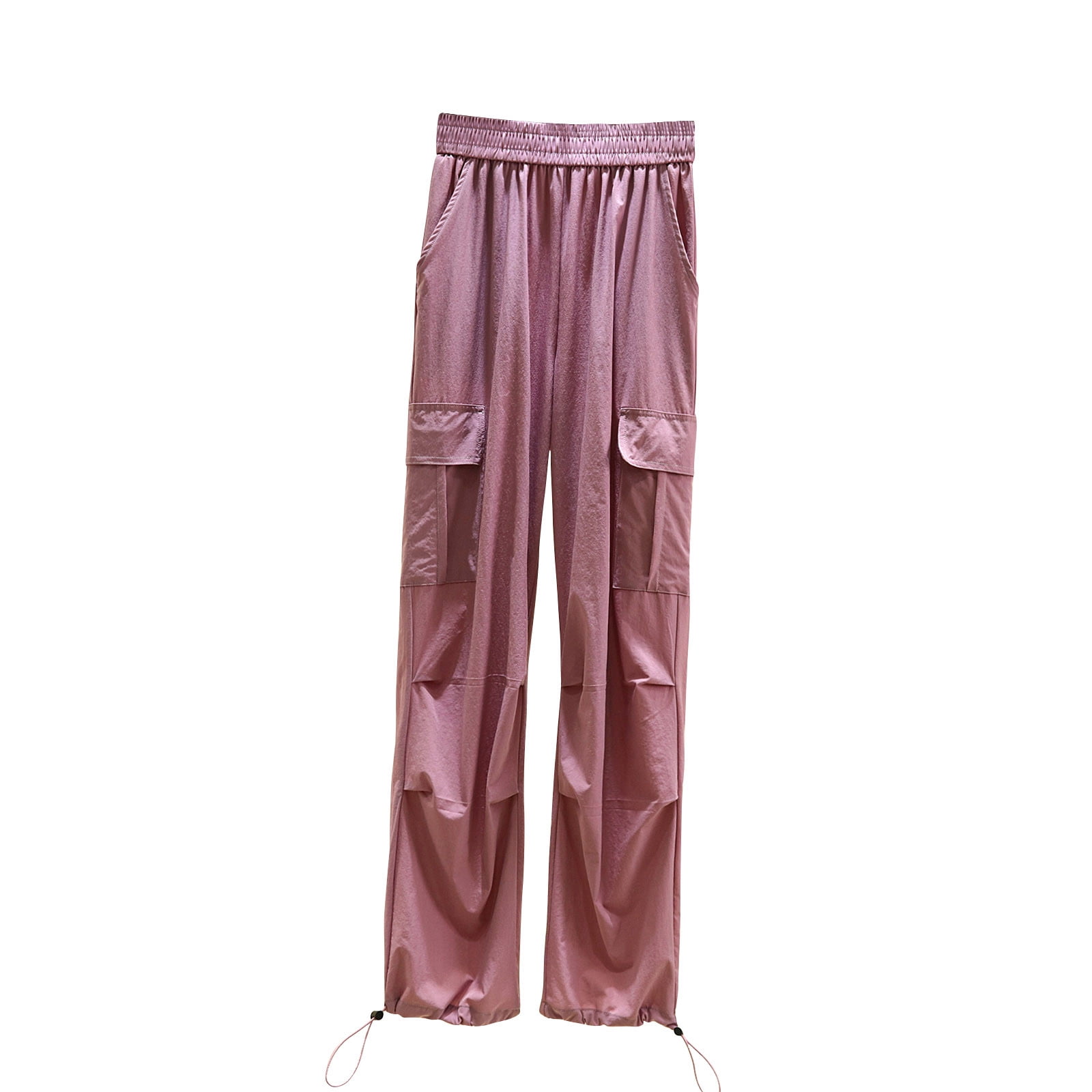 LLYwey Athletic Pants For Women Pants Women Wide Leg Parachute ...