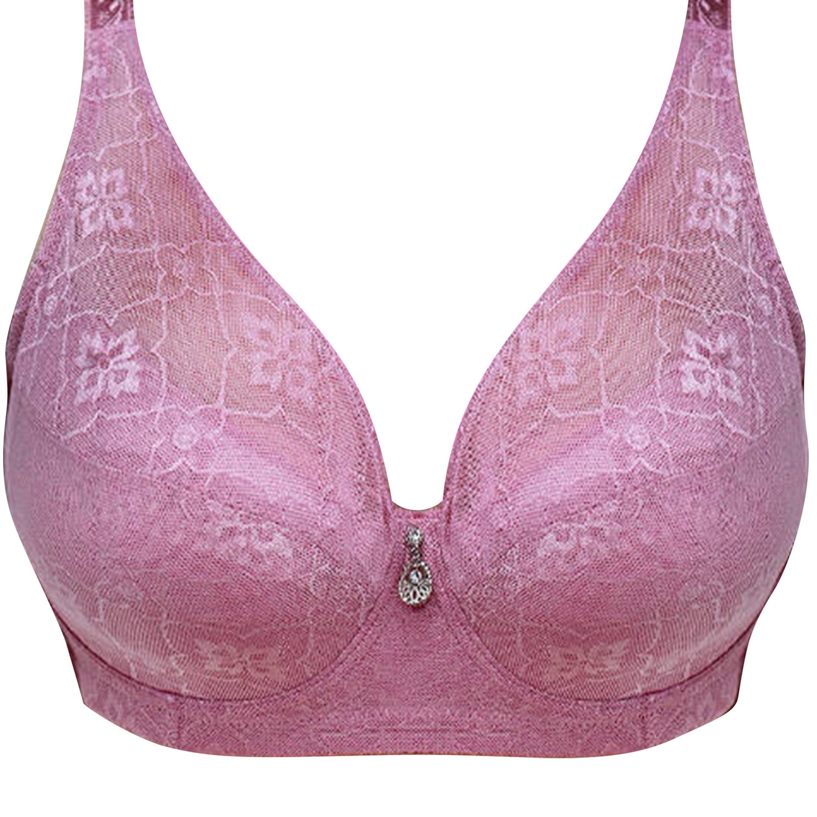 LLYwey No Padding Bra Winter Clearance New Slim and Oversized Lingerie ...