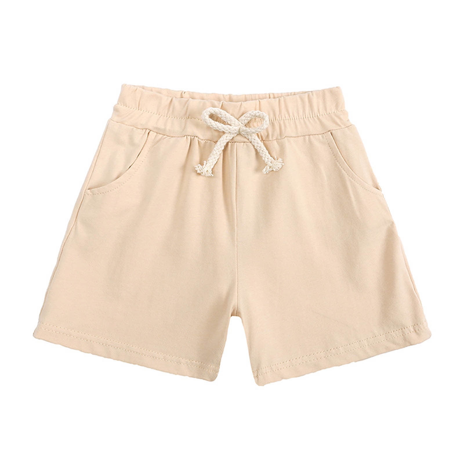 LLYwey Toddler Shorts, Boys Girls Drawstring Elastic Waist Shorts for ...