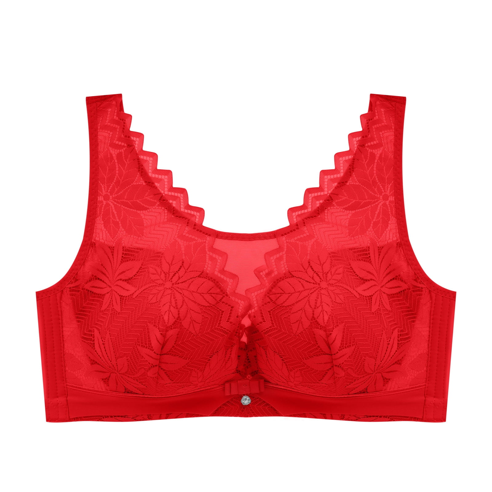 LLYwey Workout Bras for Women On Sale Women's Lace Underwear Large No ...