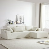 LLappuil Modular Sectional Sofa, 108" L-Shaped Sectional Sofa with ...