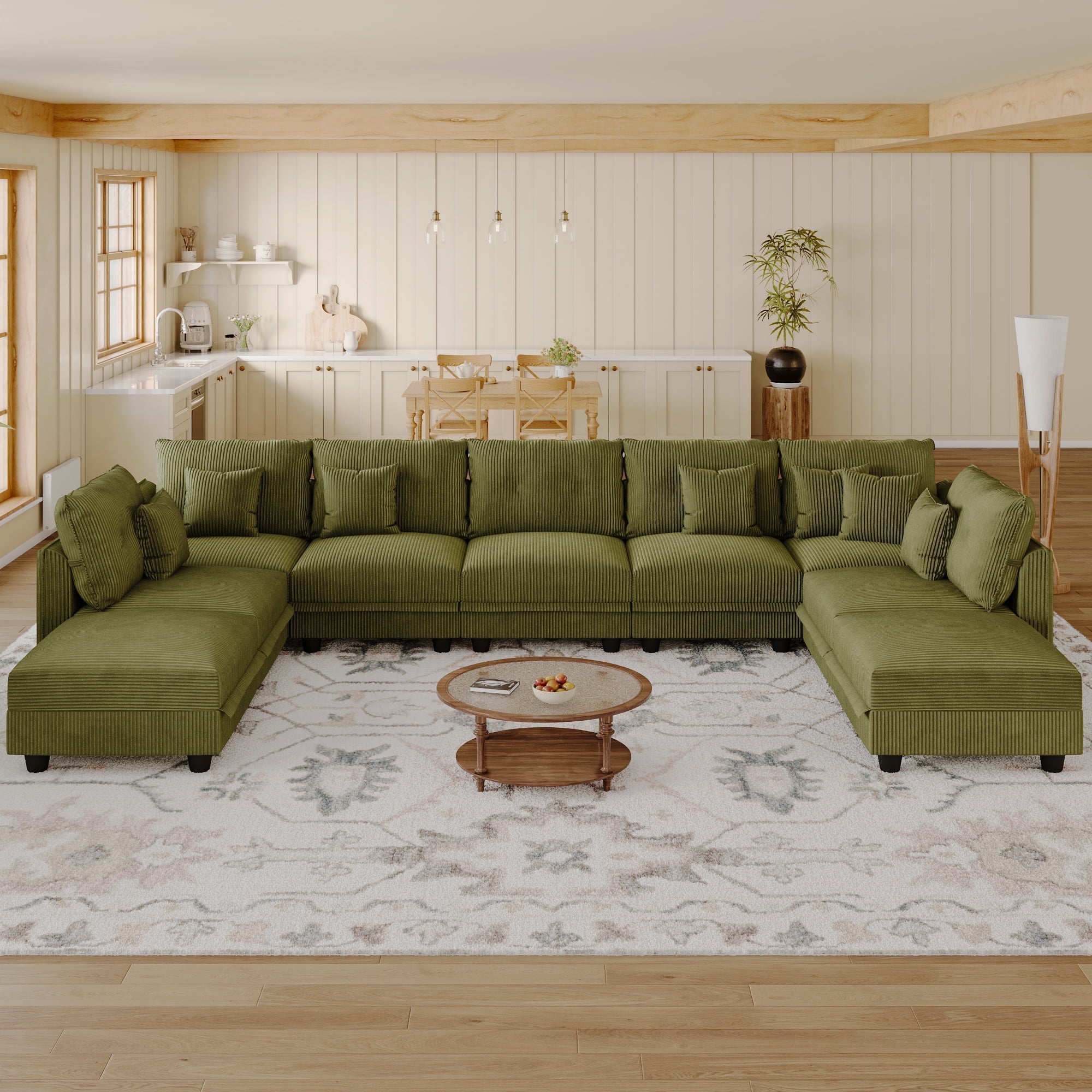 LLappuil Modular Sectional Sofa, Modular Sectional Couch with Storage ...