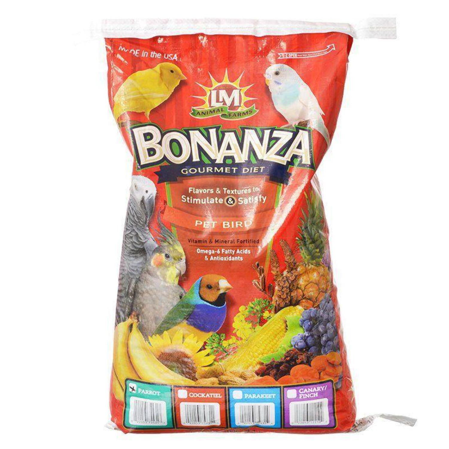 LM Animal Farms Bonanza Large Parrot Diet - Walmart.com