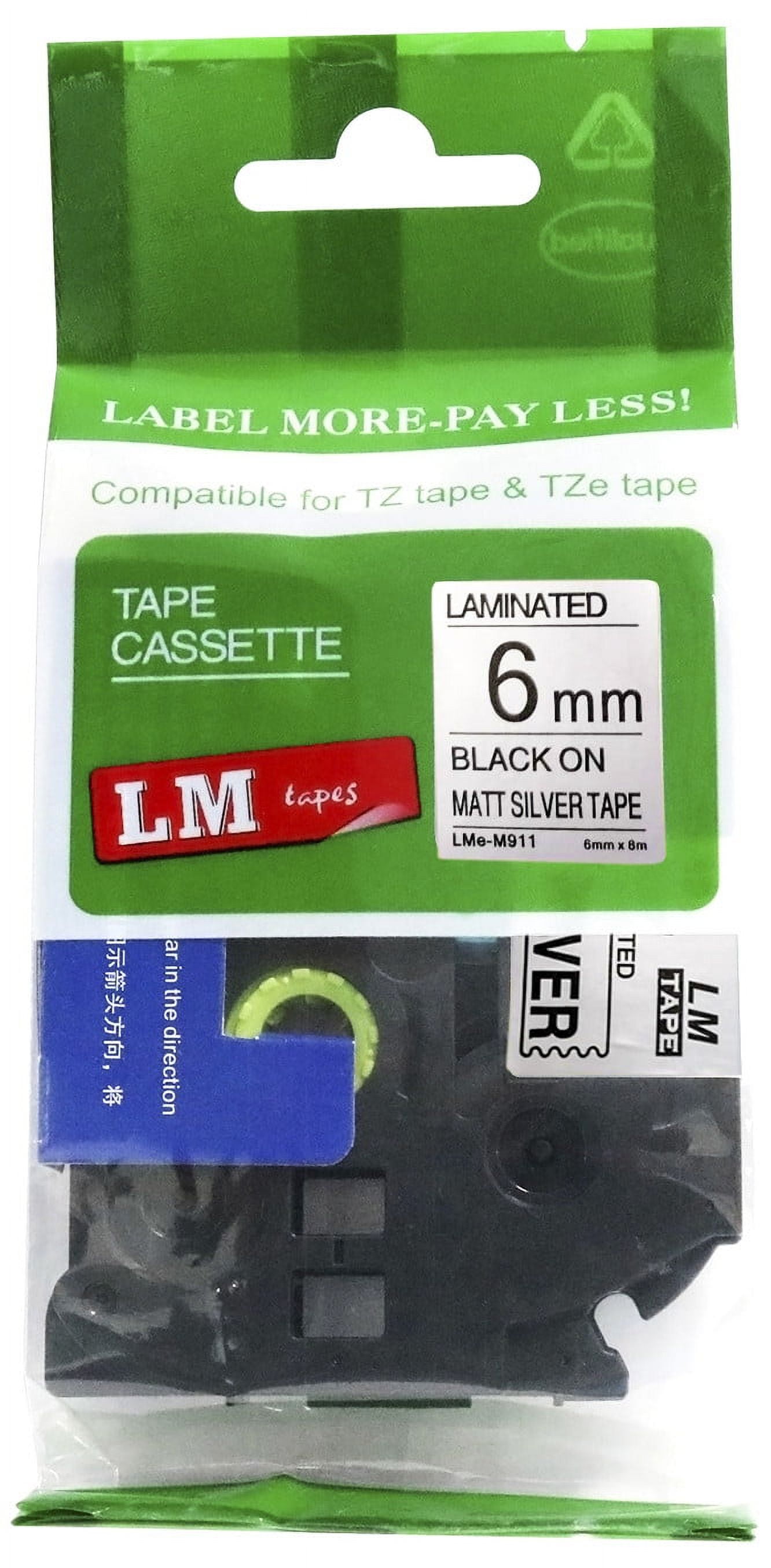 LM Tapes Label Maker Tape - Office Equipment Identification - Walmart ...